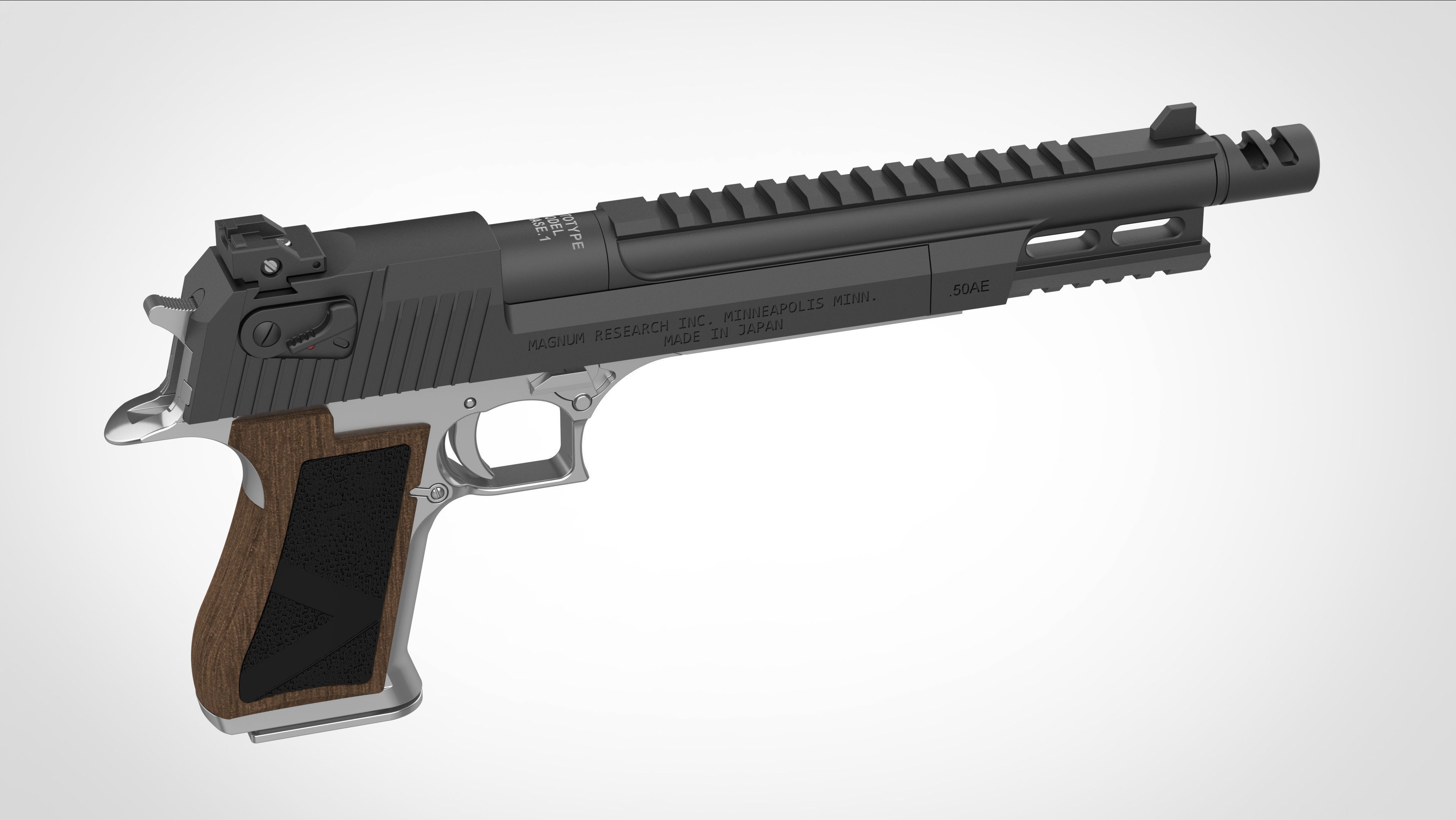 Modified Lightning Hawk from the Resident Evil 2 2019 3d model 3D model ...