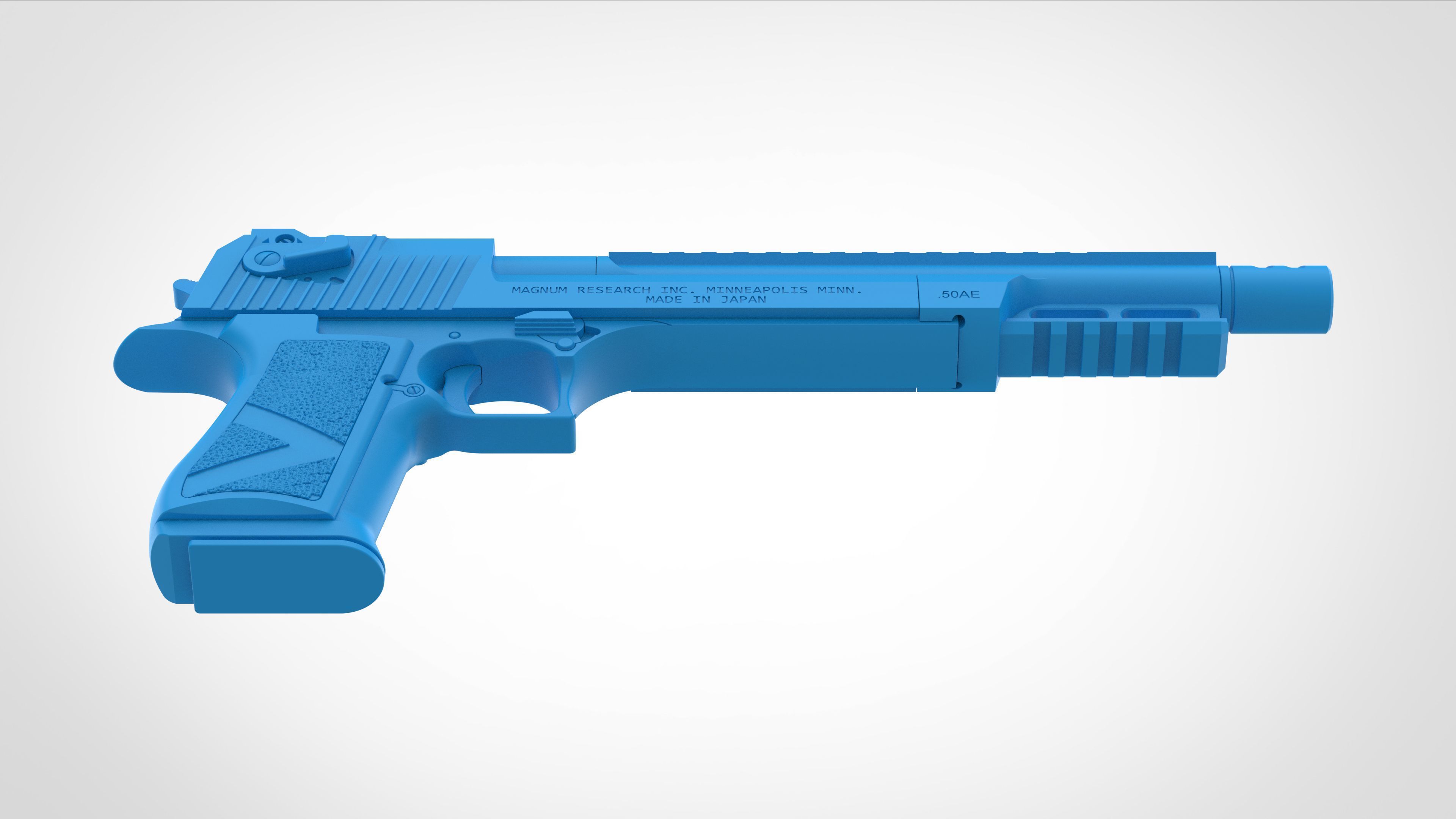 Modified Lightning Hawk from the Resident Evil 2 2019 3d model 3D model ...