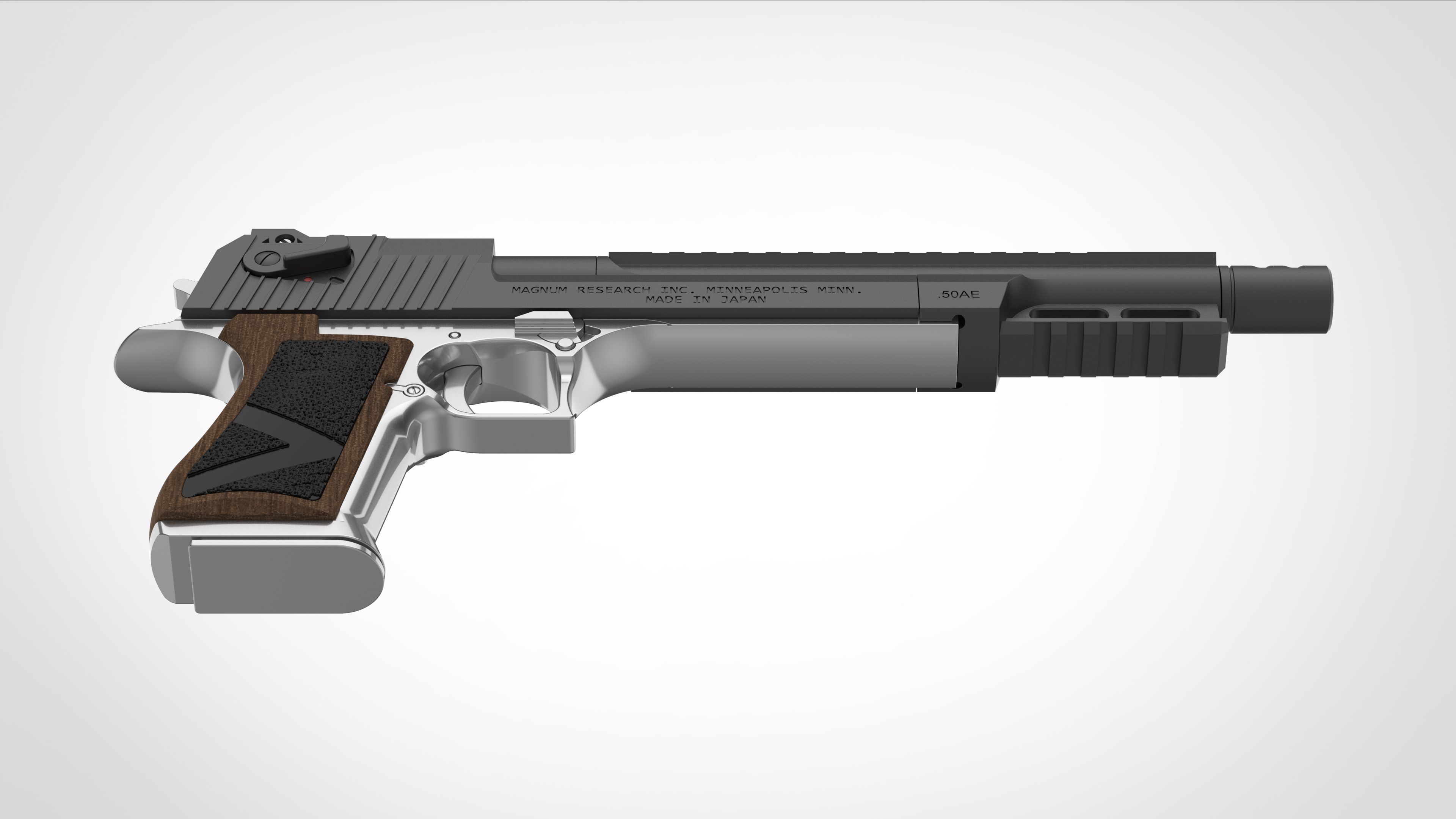 Modified Lightning Hawk from the Resident Evil 2 2019 3d model 3D model ...