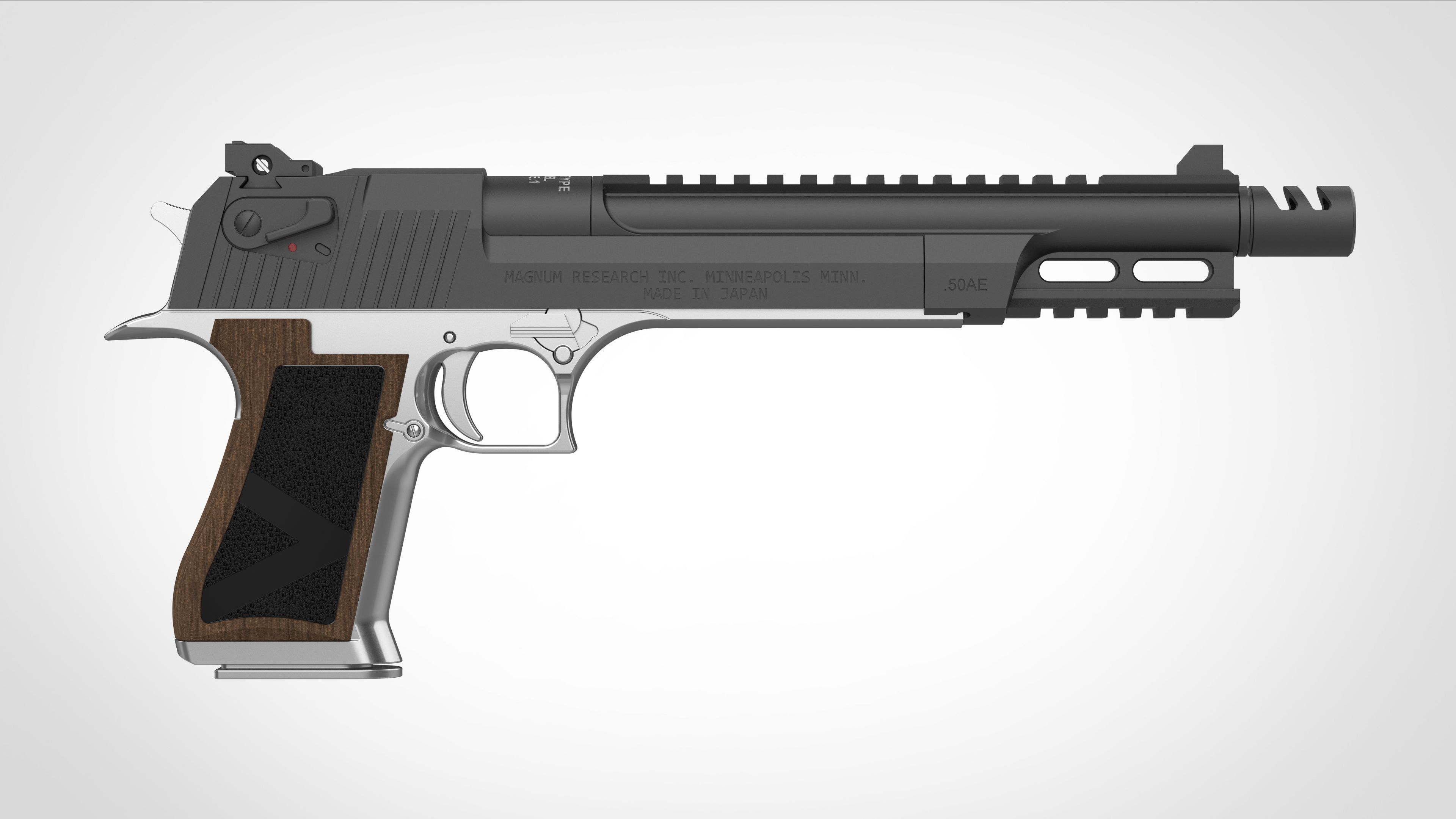 Modified Lightning Hawk from the Resident Evil 2 2019 3d model 3D model ...