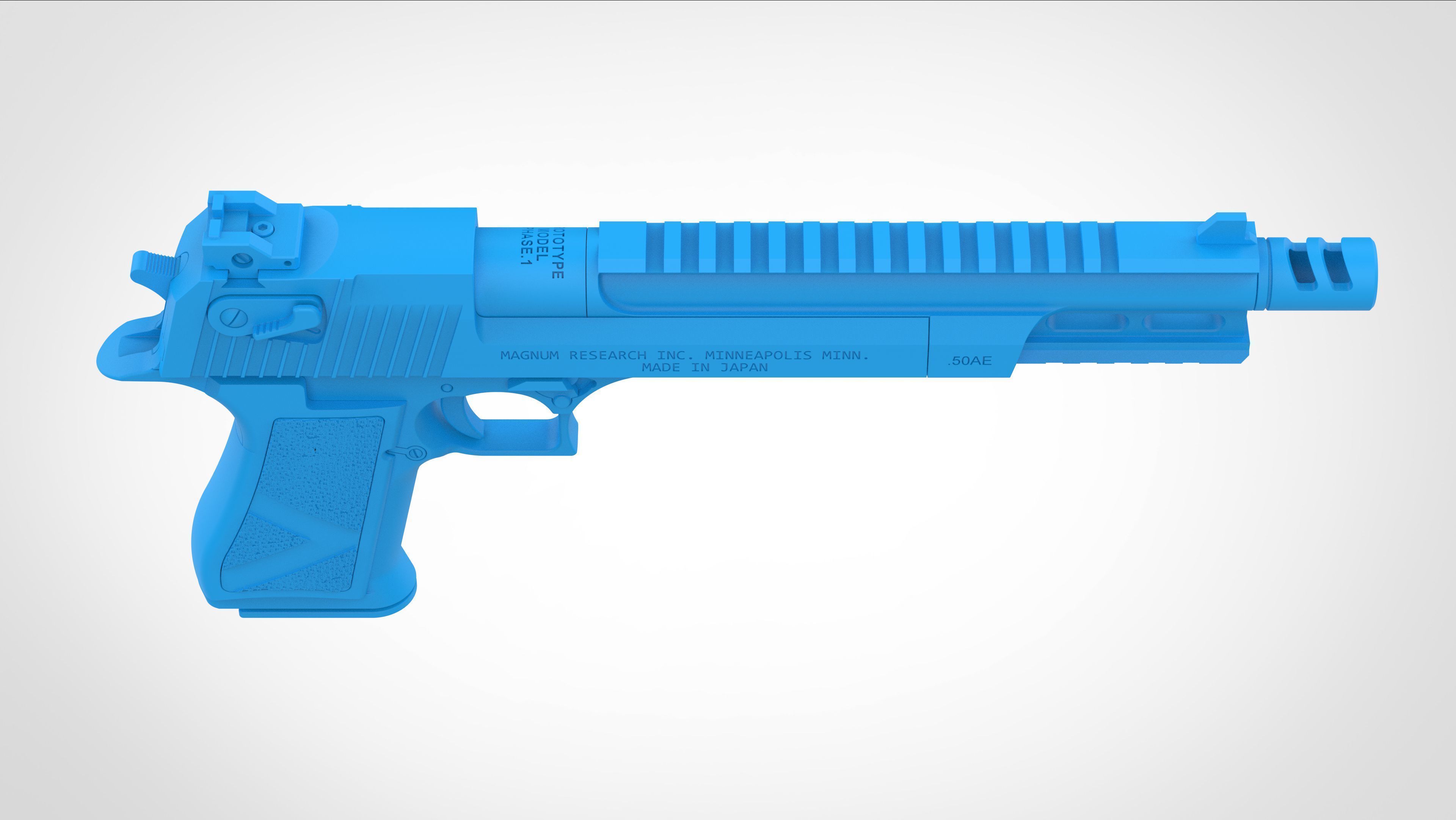 Modified Lightning Hawk from the Resident Evil 2 2019 3d model 3D model ...