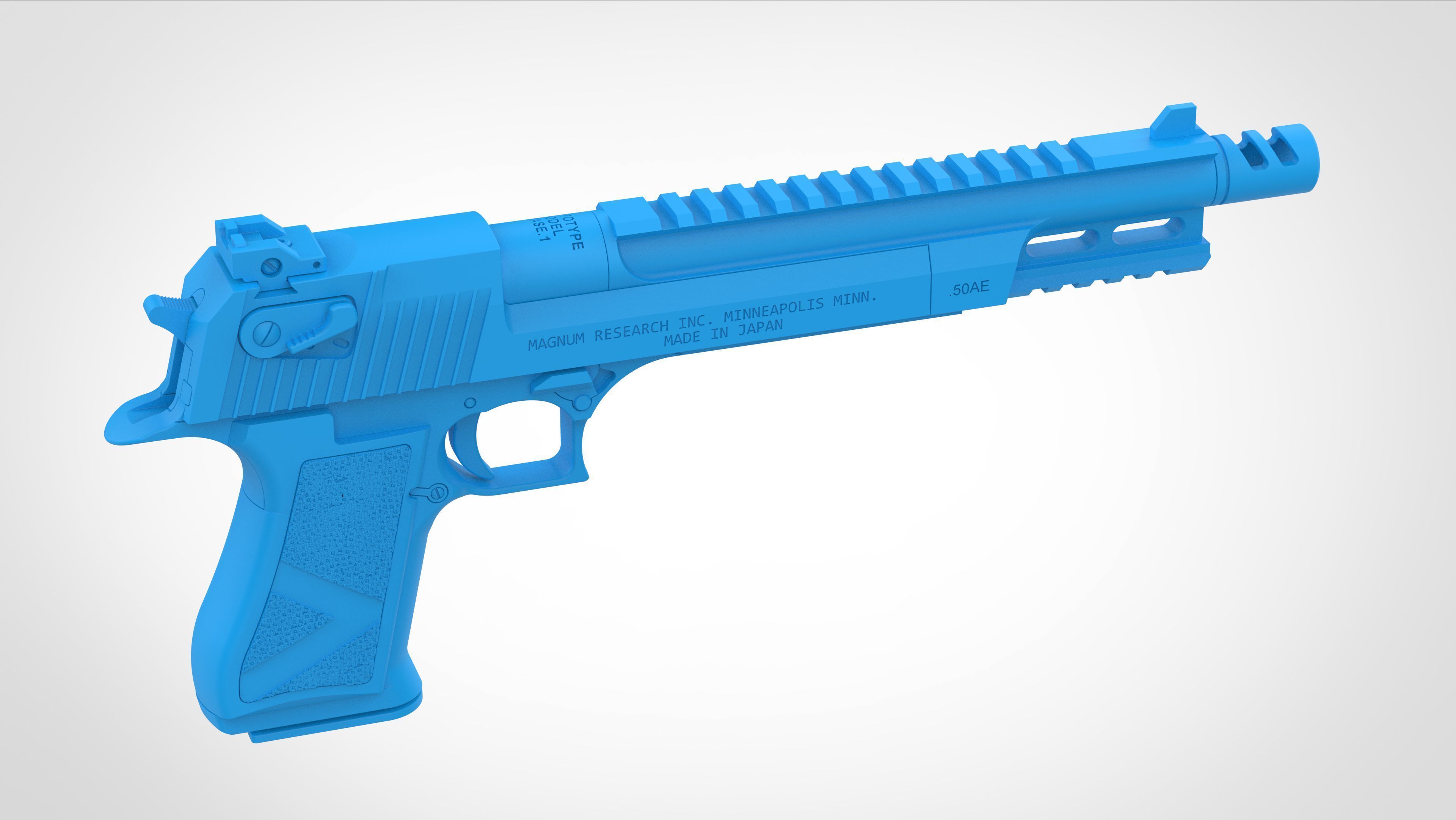 Modified Lightning Hawk from the Resident Evil 2 2019 3d model 3D model ...