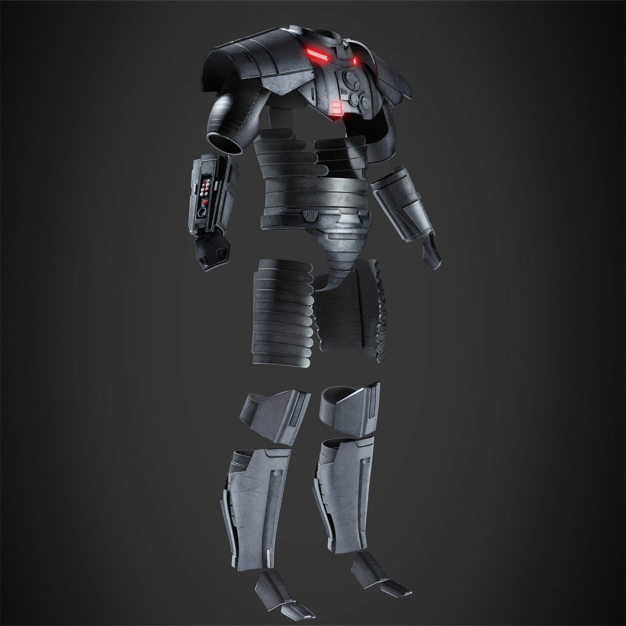 Star Wars Darth Malgus Armor for Cosplay 3D model 3D printable | CGTrader