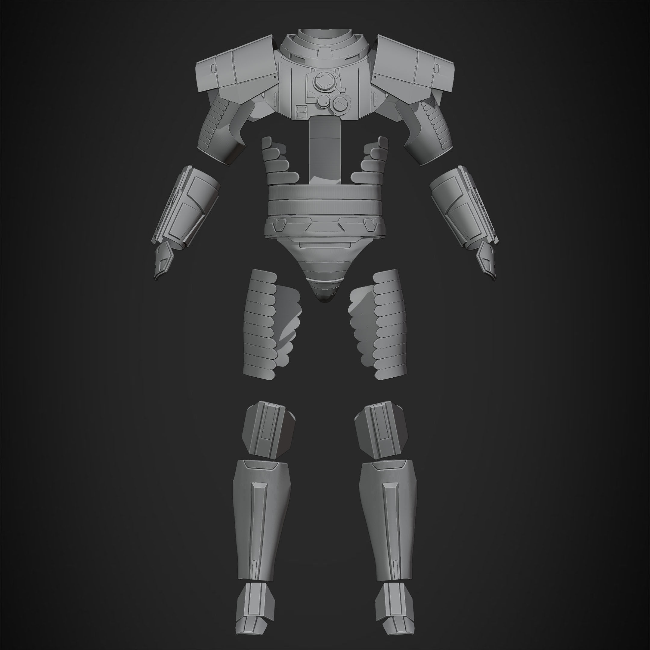 Star Wars Darth Malgus Armor for Cosplay 3D model 3D printable | CGTrader