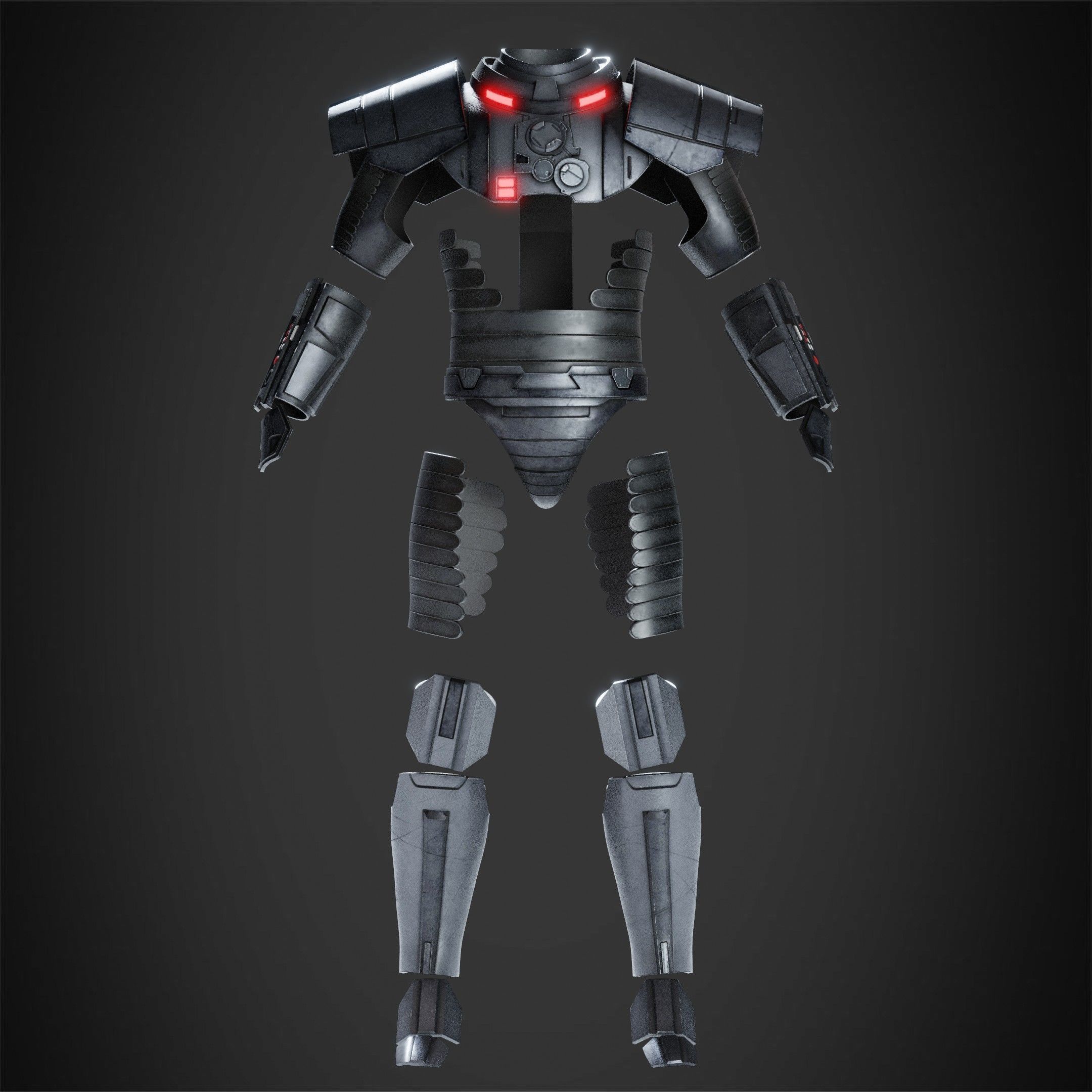 Star Wars Darth Malgus Armor for Cosplay 3D model 3D printable | CGTrader