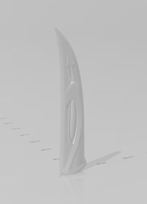 VALORANT SANDSWEPT DAGGER 3D model 3D printable | CGTrader