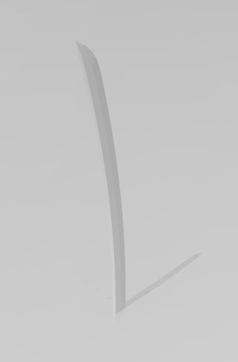 VALORANT ONI KATANA 3D model 3D printable | CGTrader