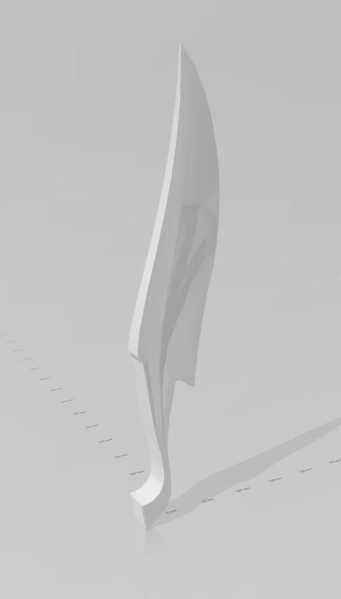 VALORANT TILDE KNIFE 3D model 3D printable | CGTrader
