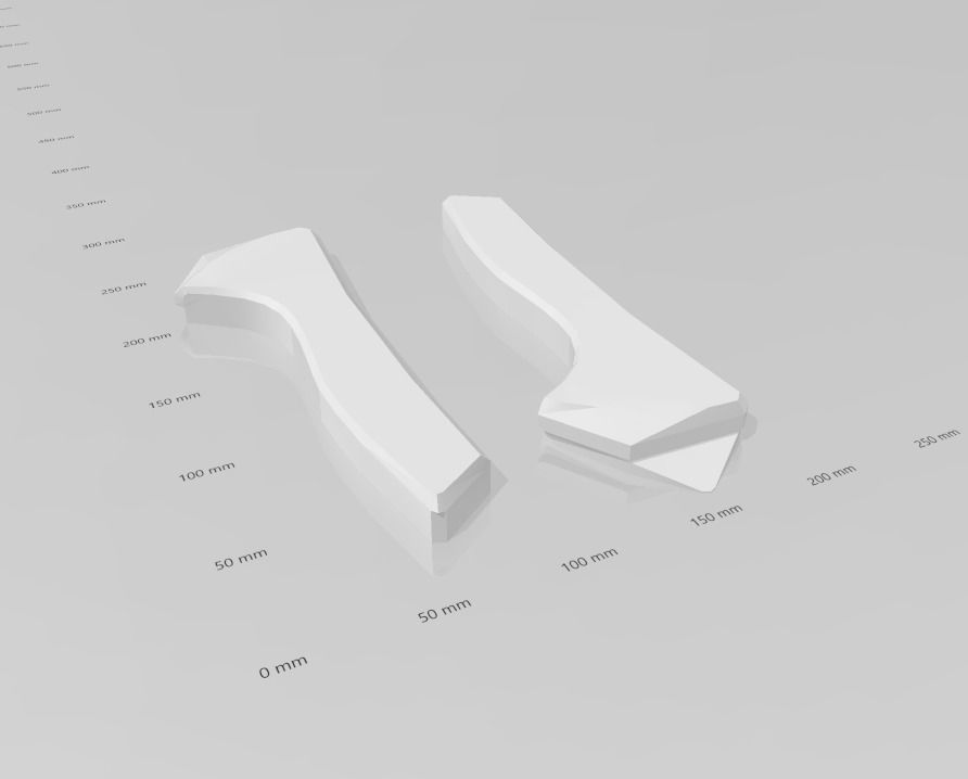 VALORANT TILDE KNIFE 3D model 3D printable | CGTrader