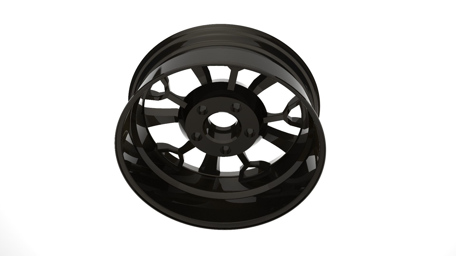 Car rim FD2 18 inches free 3D model | CGTrader