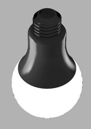 light bulb printable model 3D model 3D printable | CGTrader