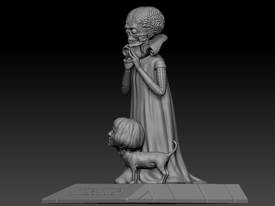 Mars Attacks 3D model 3D printable | CGTrader