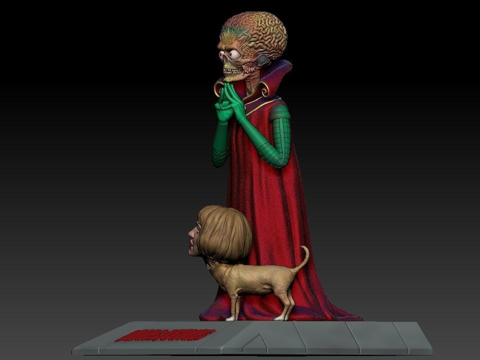 Mars Attacks 3D model 3D printable | CGTrader