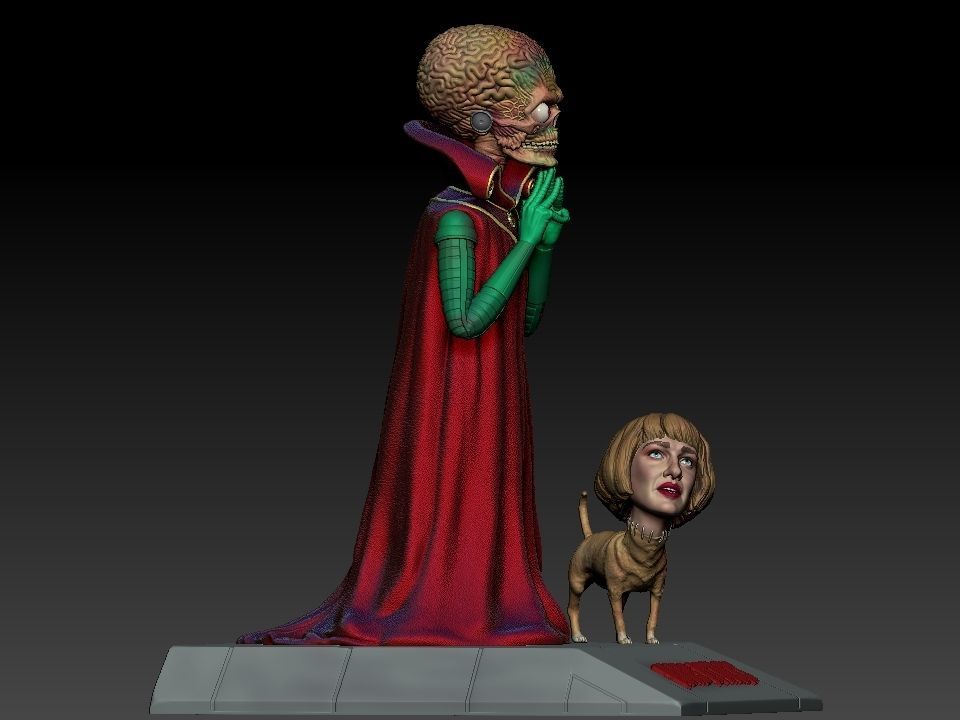 Mars Attacks 3D model 3D printable | CGTrader