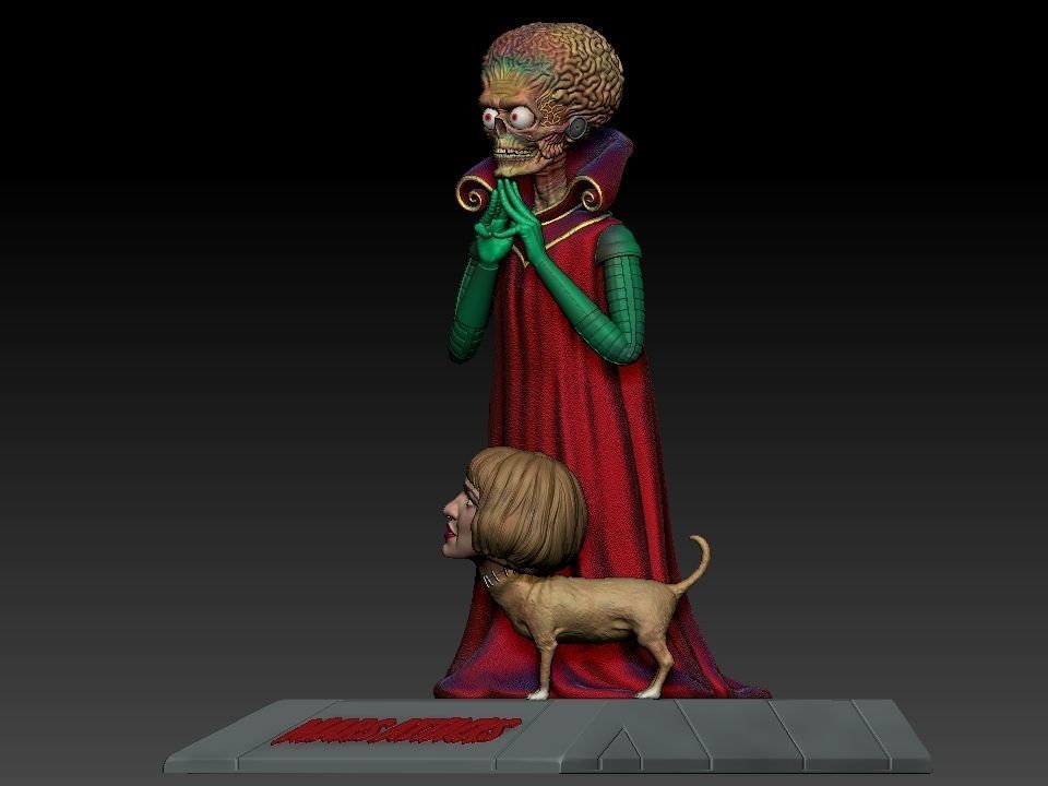 Mars Attacks 3D model 3D printable | CGTrader
