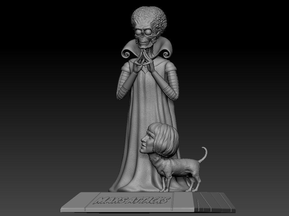 Mars Attacks 3D model 3D printable | CGTrader