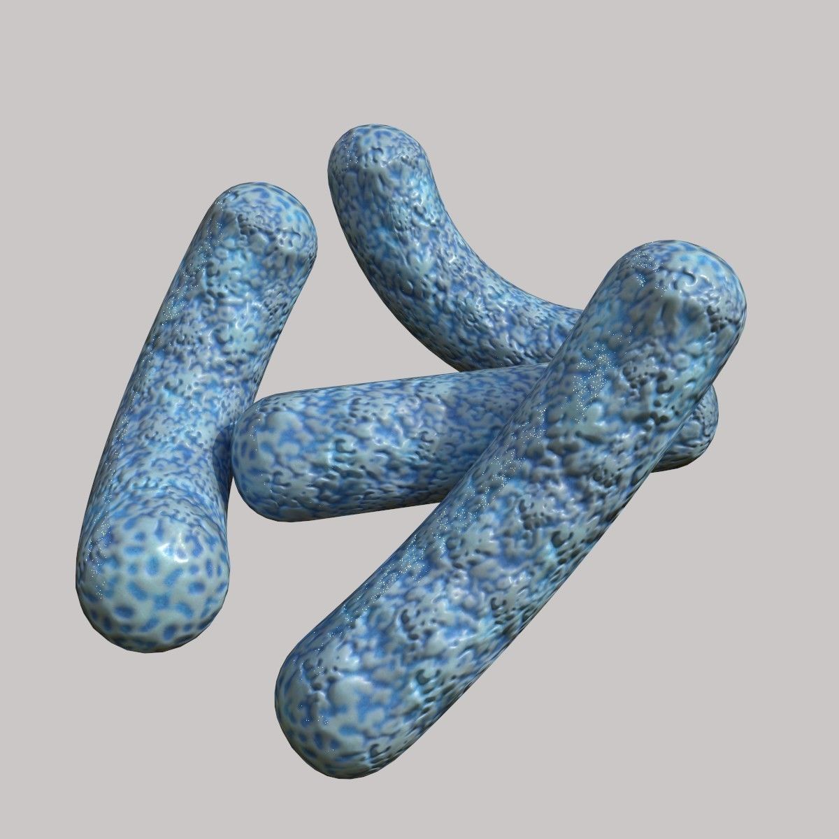 3D model Bacteria Pack VR / AR / low-poly | CGTrader