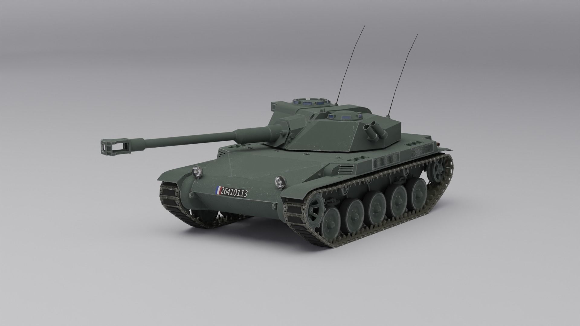 3D model AMX ELC Bis VR / AR / low-poly | CGTrader