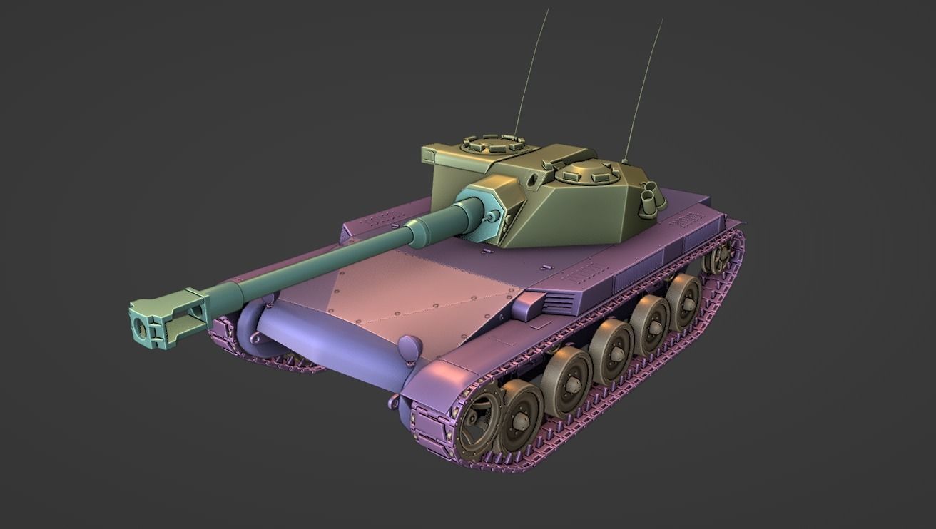 3D model AMX ELC Bis VR / AR / low-poly | CGTrader