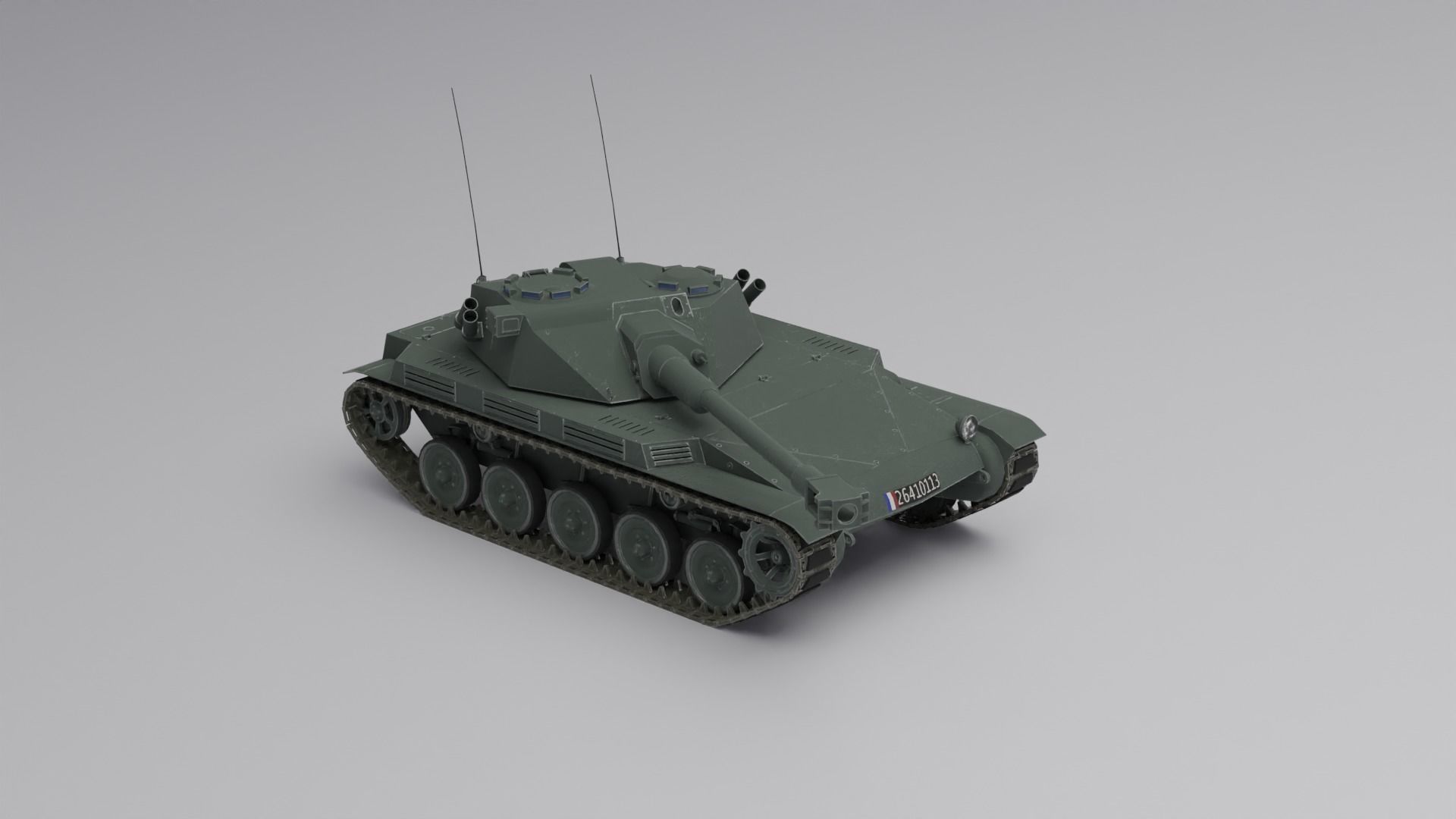 3D model AMX ELC Bis VR / AR / low-poly | CGTrader