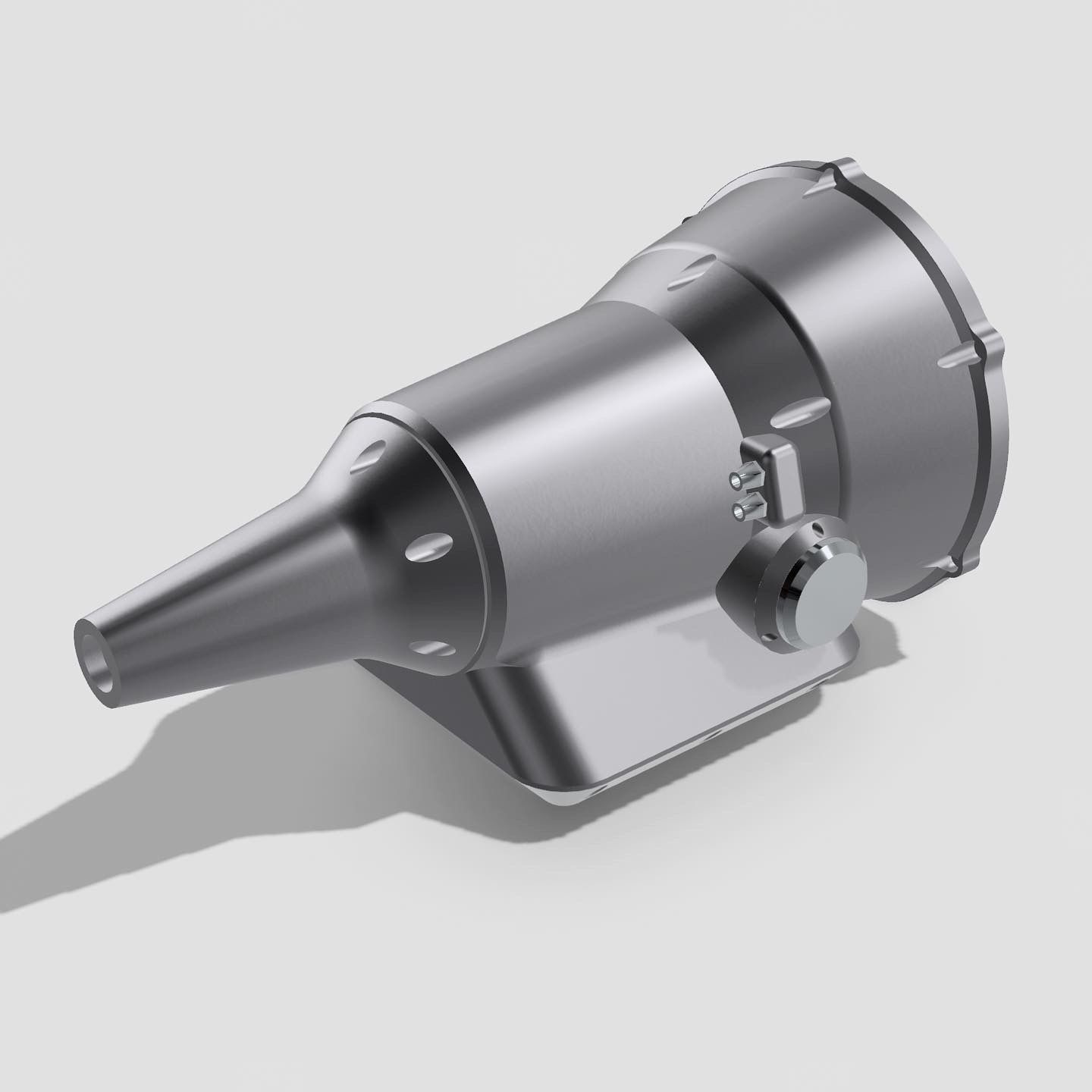 Billet Gearbox x2 options GM 4L80 for scale show car builds 3D model 3D ...