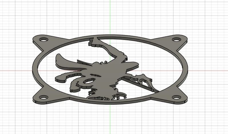 Genshin Impact Yoimiya PC fan cover 3D model 3D printable | CGTrader