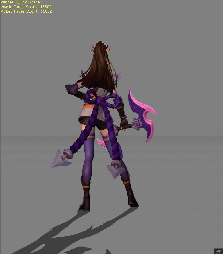 3D model Hanabi Resplendent Iris VR / AR / low-poly | CGTrader
