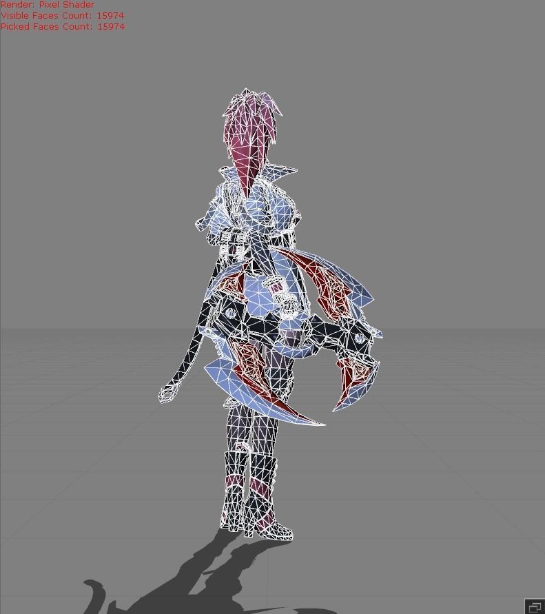 3D model Hanabi Field Op VR / AR / low-poly | CGTrader