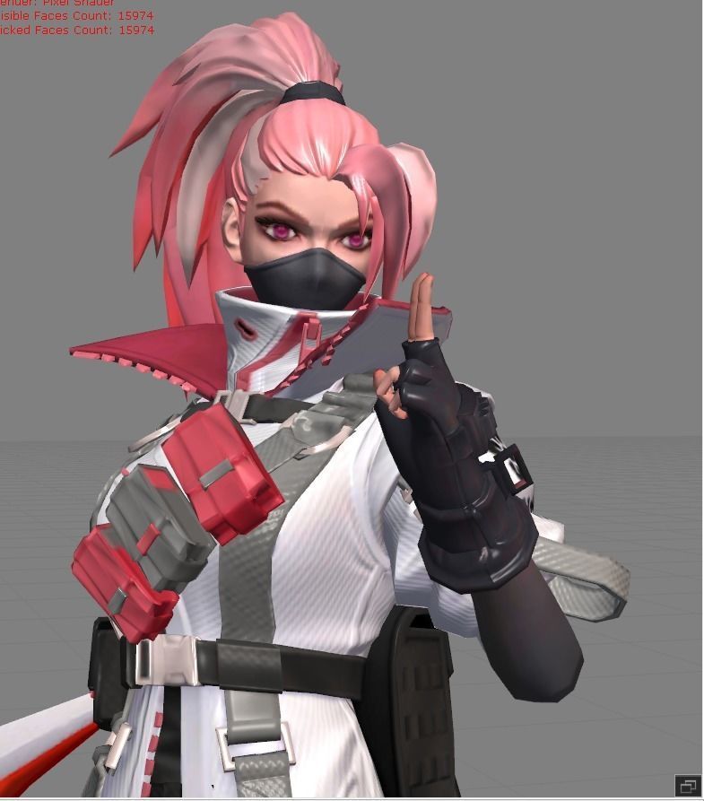 3D model Hanabi Field Op VR / AR / low-poly | CGTrader