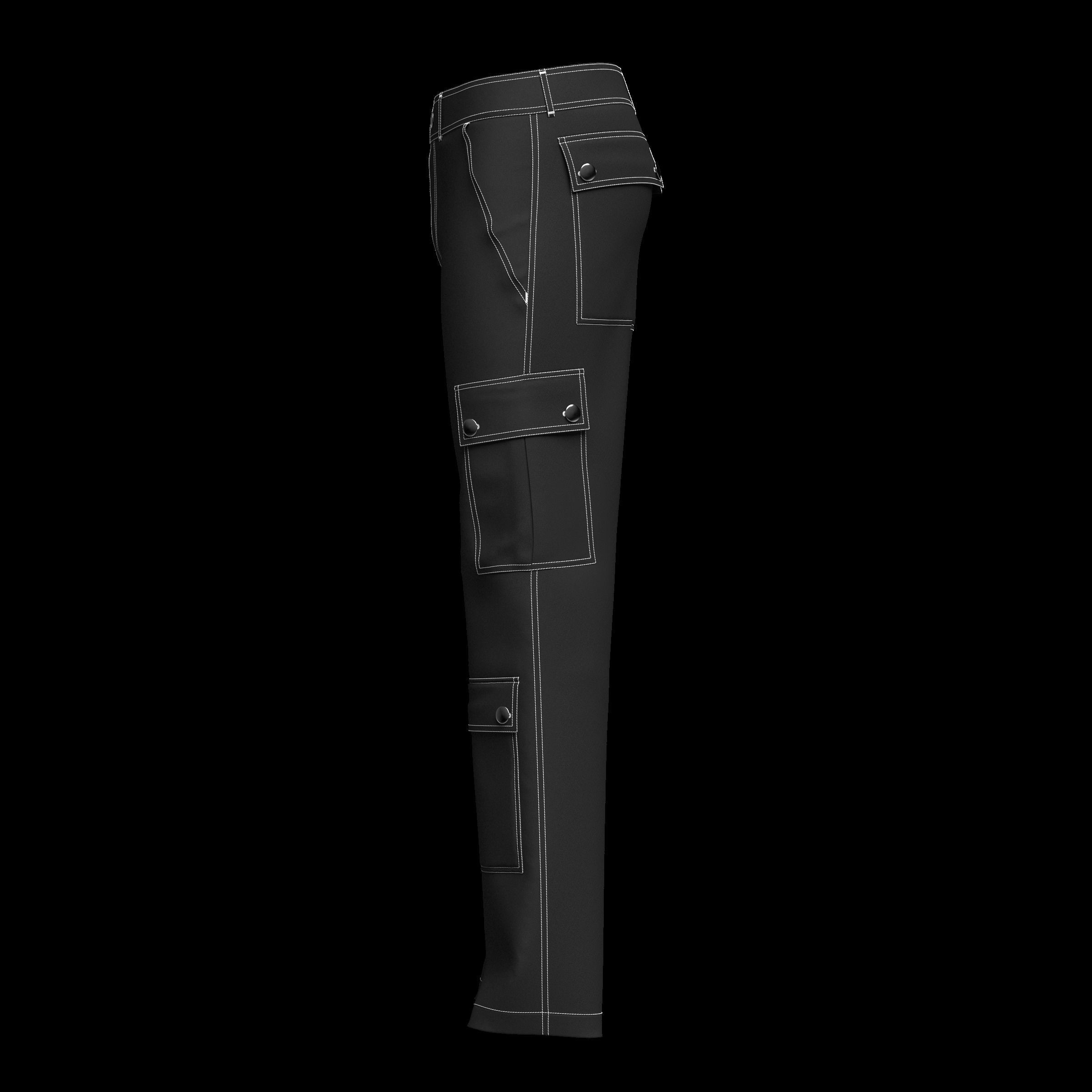Cargo Pant 3d Model 3D model | CGTrader
