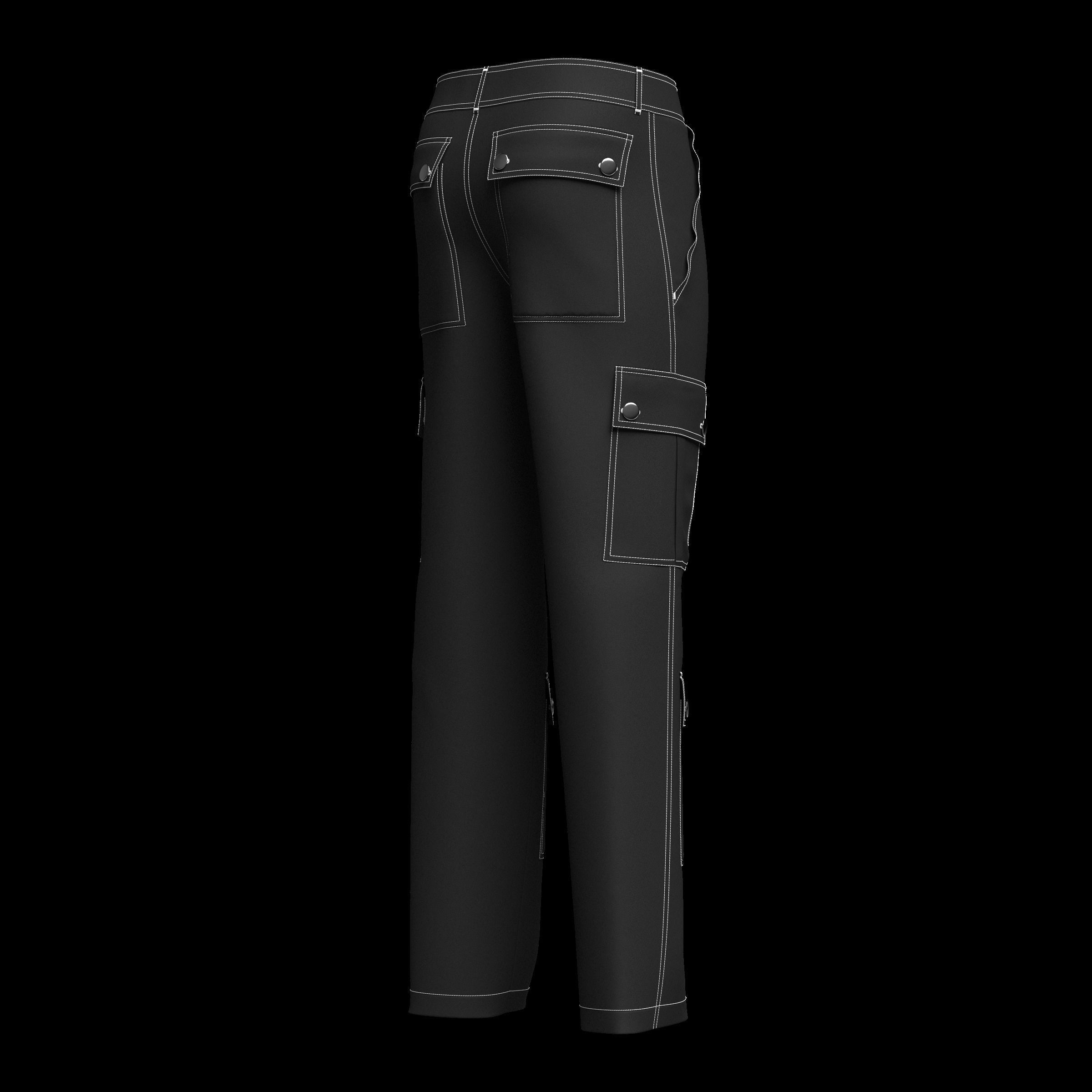 Cargo Pant 3d Model 3D model | CGTrader