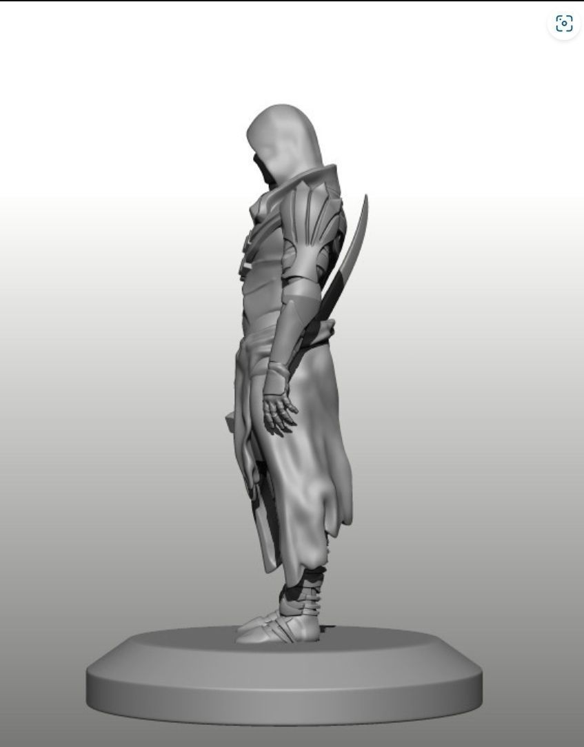 Assassin from game Assassins Creed 3D model 3D printable | CGTrader