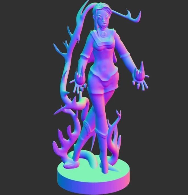 ATOM EVE FROM INVINCIBLE FIGURINE free 3D model 3D printable | CGTrader