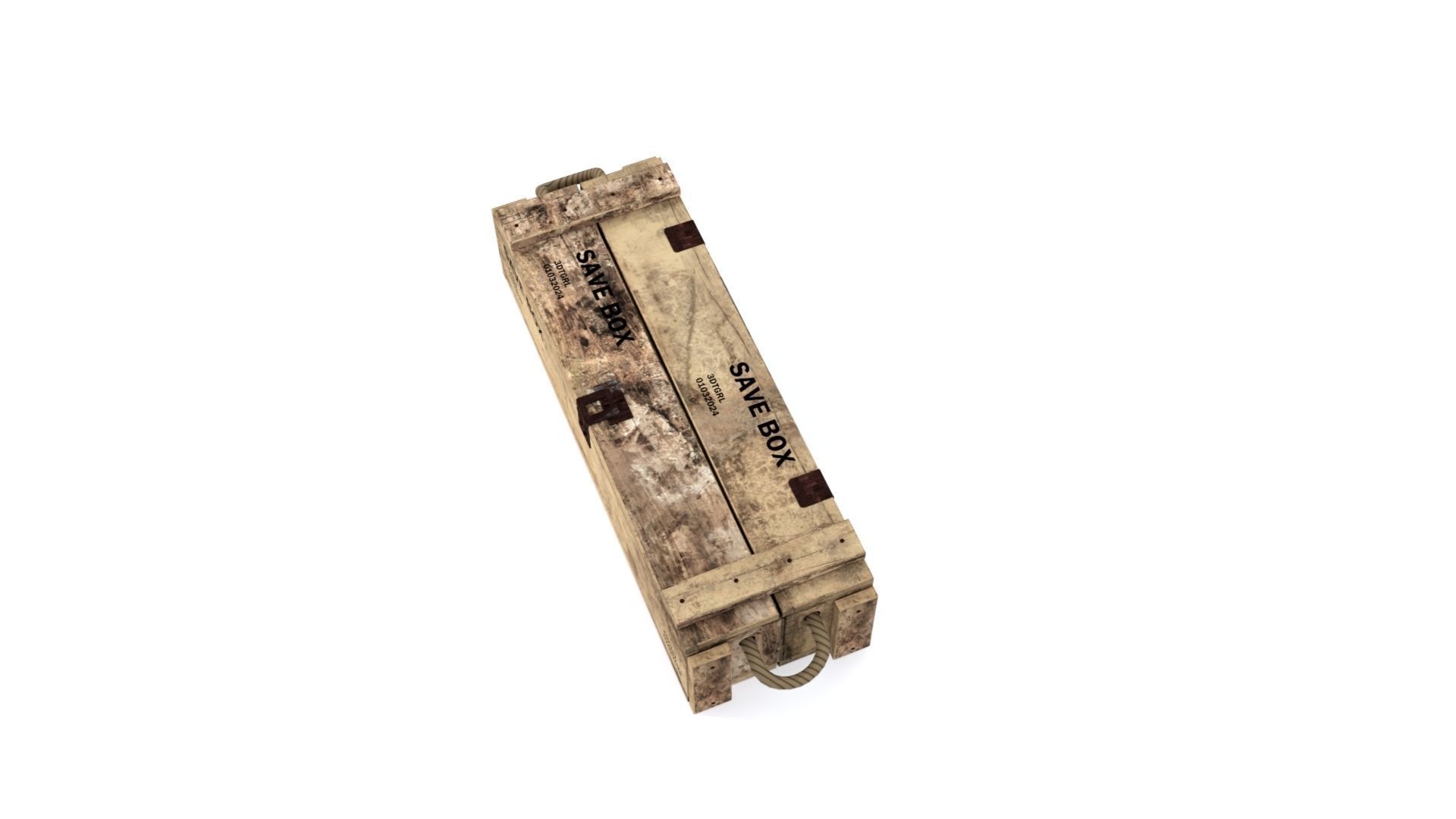 3D model WOODEN GUN BOX VR / AR / low-poly | CGTrader