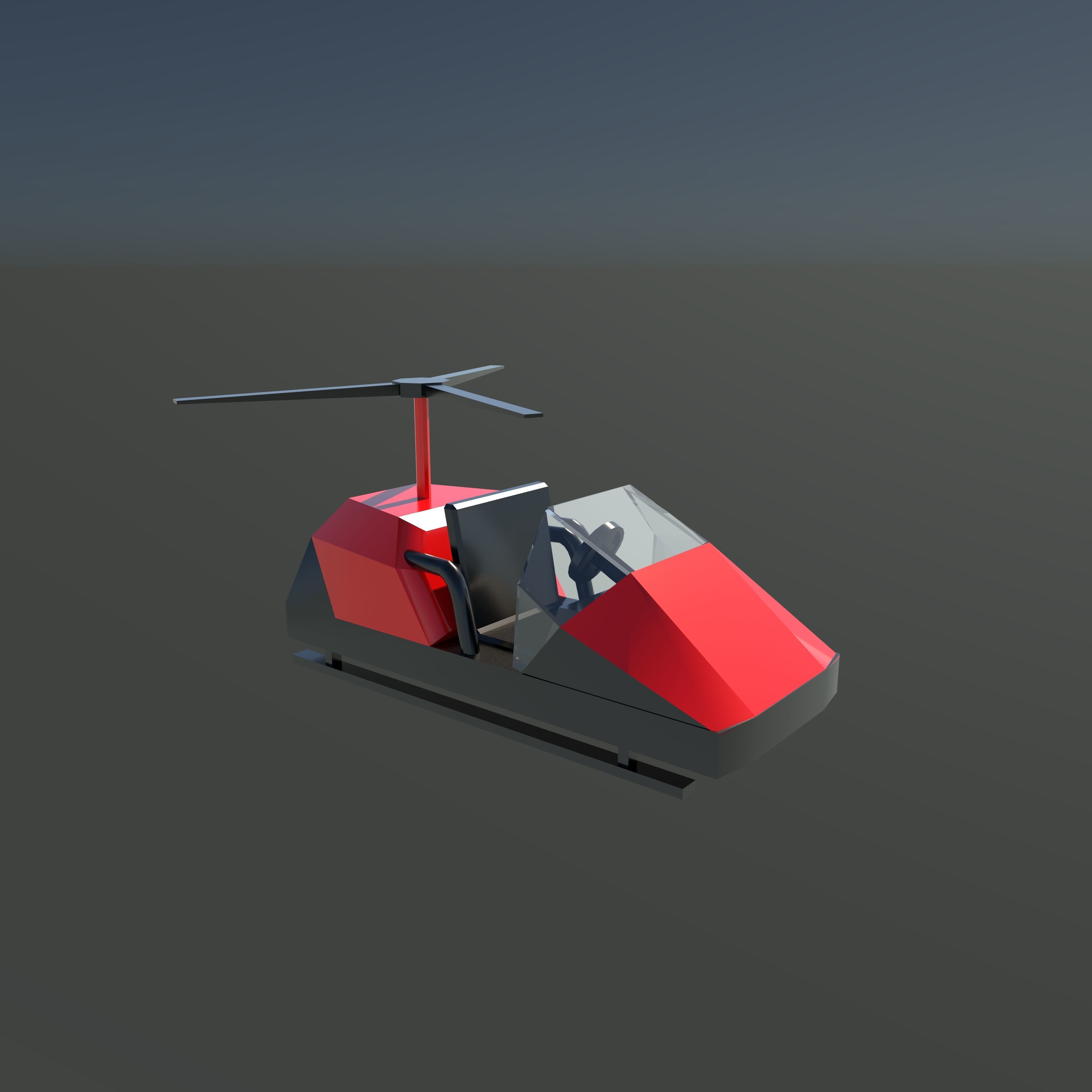 3D model Flying car VR / AR / low-poly | CGTrader