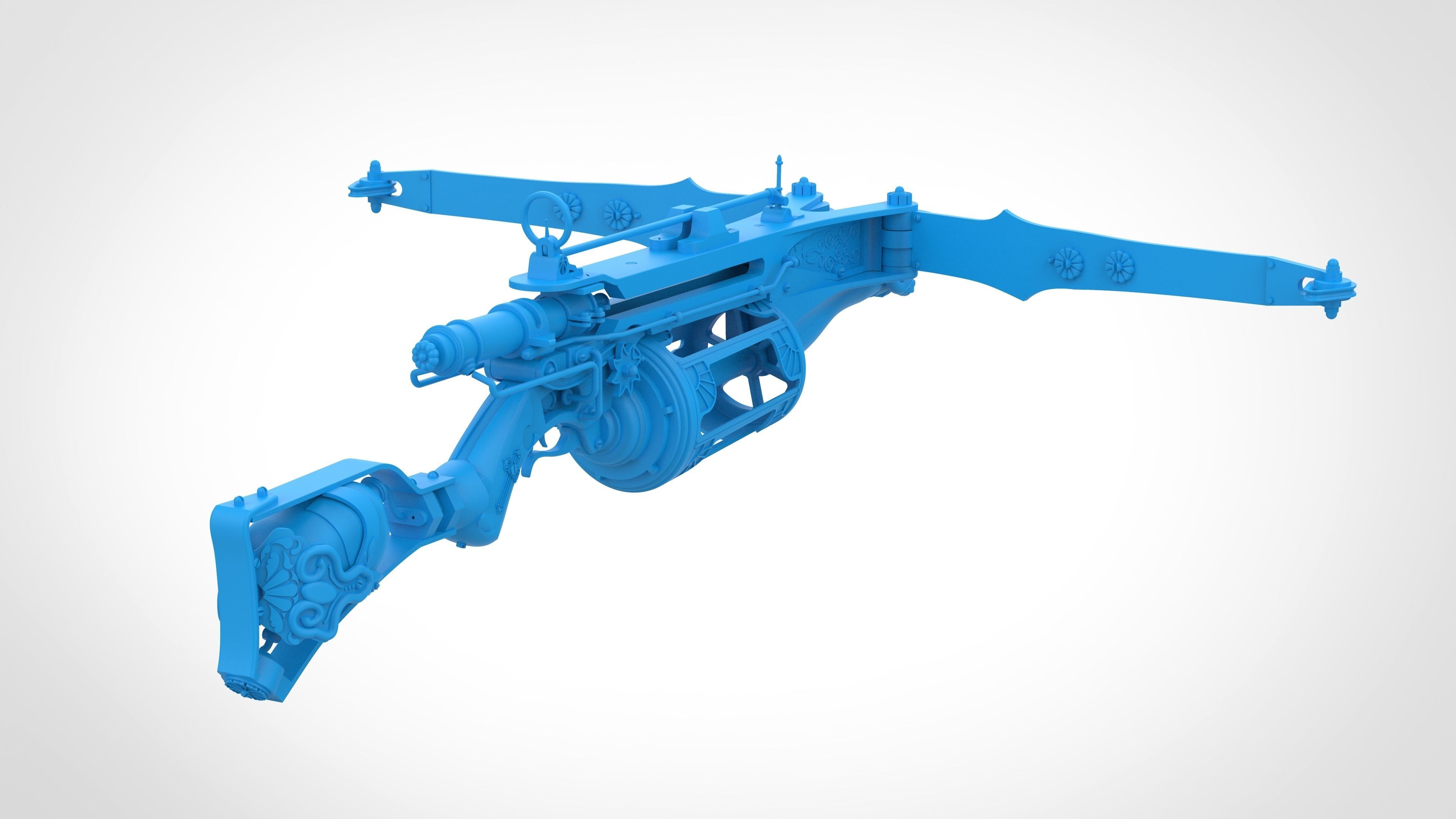 Crossbow from the movie Van Helsing 2004 3d model 3D model | CGTrader