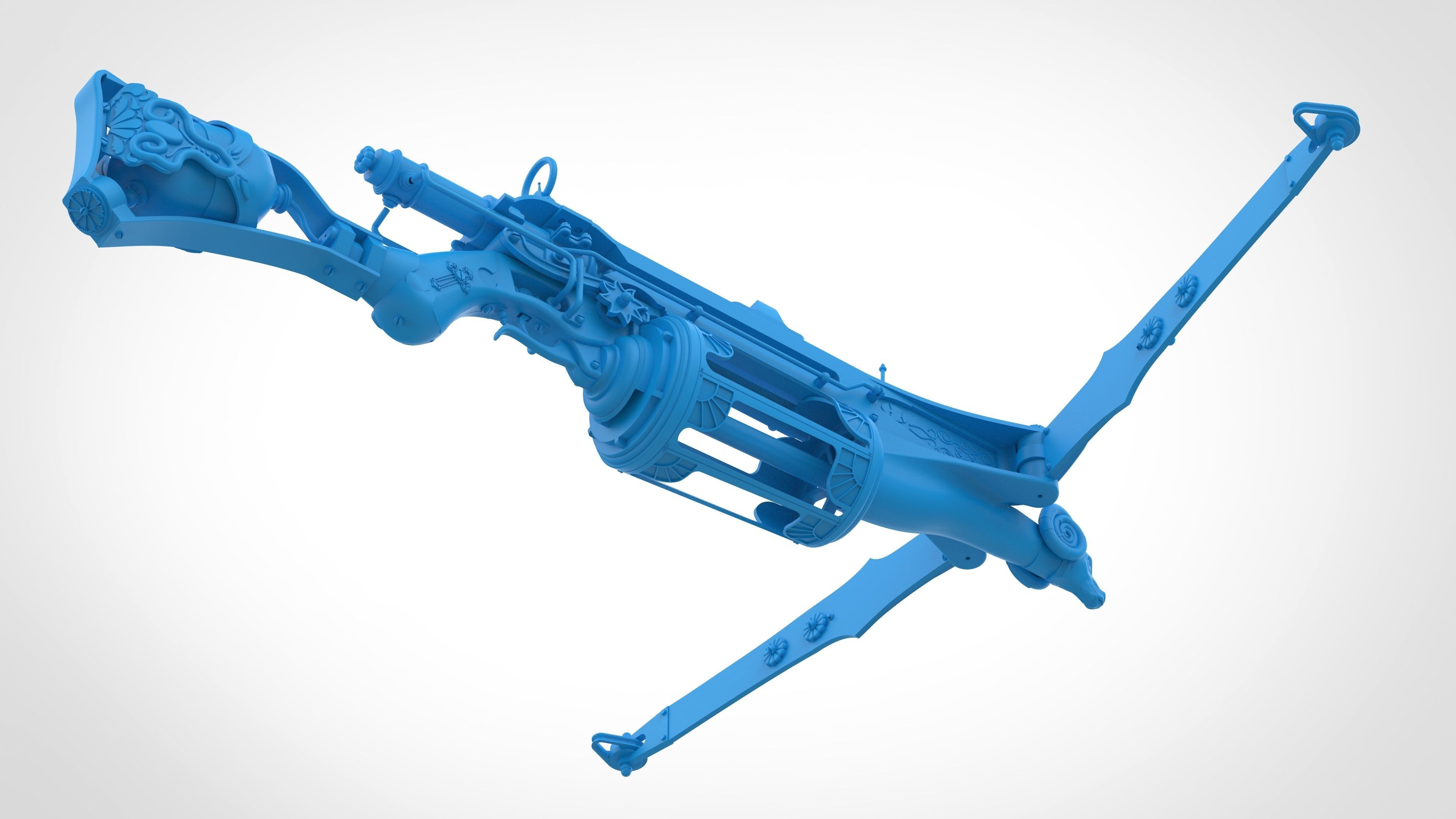 Crossbow from the movie Van Helsing 2004 3d model 3D model | CGTrader