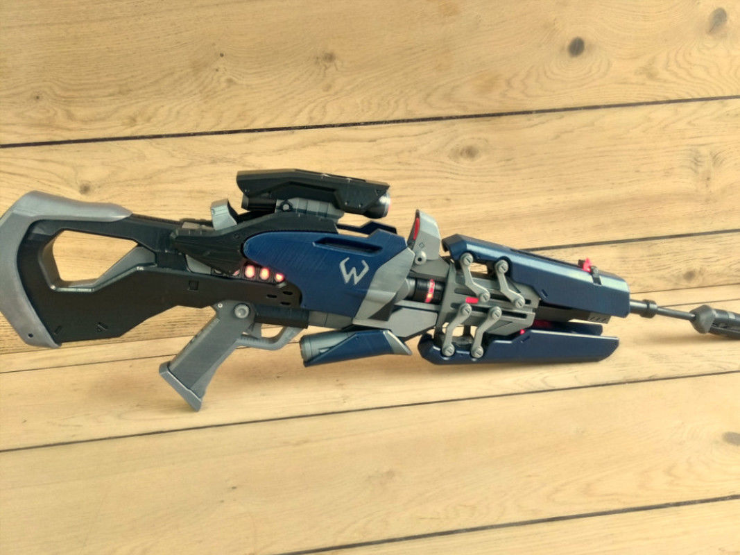 Widowmaker Original - Overwatch - STL and CAD - Commercial Use 3D model ...