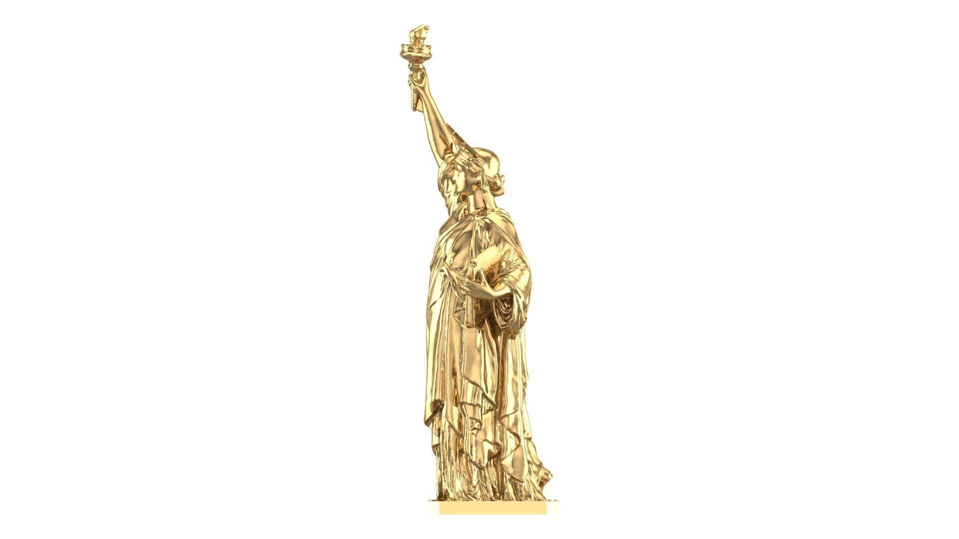 lady-liberty 3D model 3D printable | CGTrader