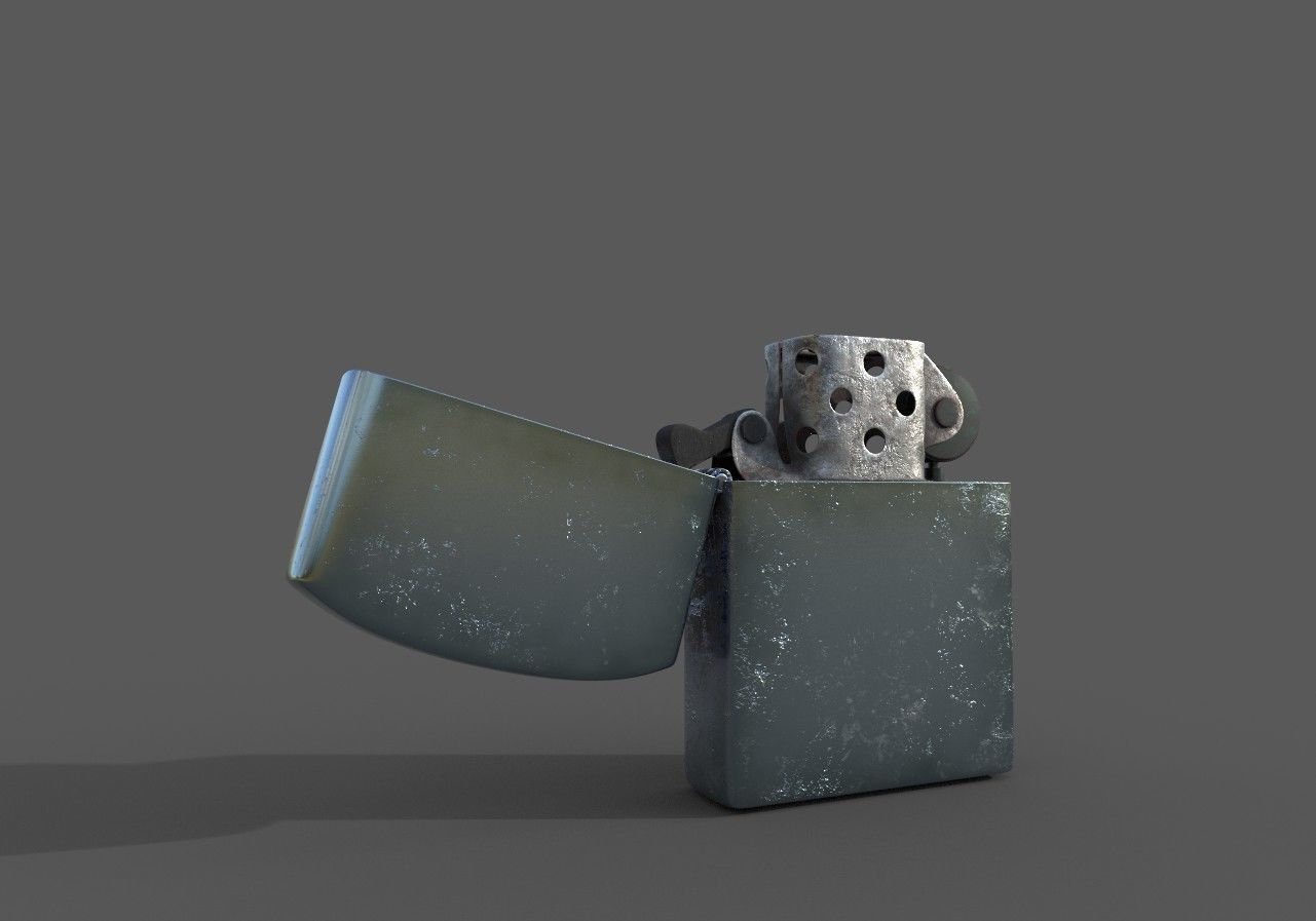 Realistic Lighter 3D model | CGTrader