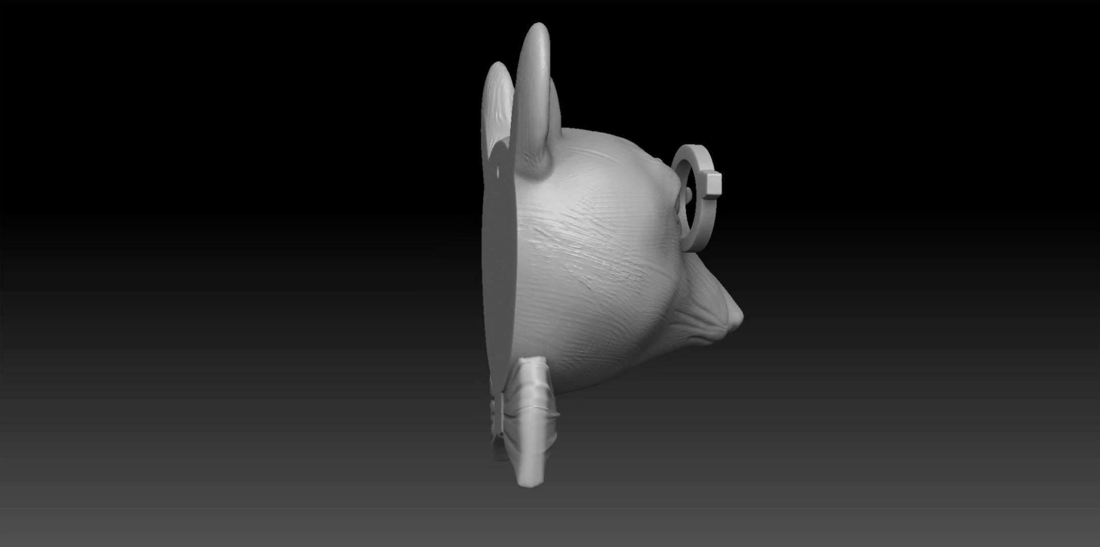 The Librarian Mouse Ignatious Fuzz 3D model 3D printable | CGTrader