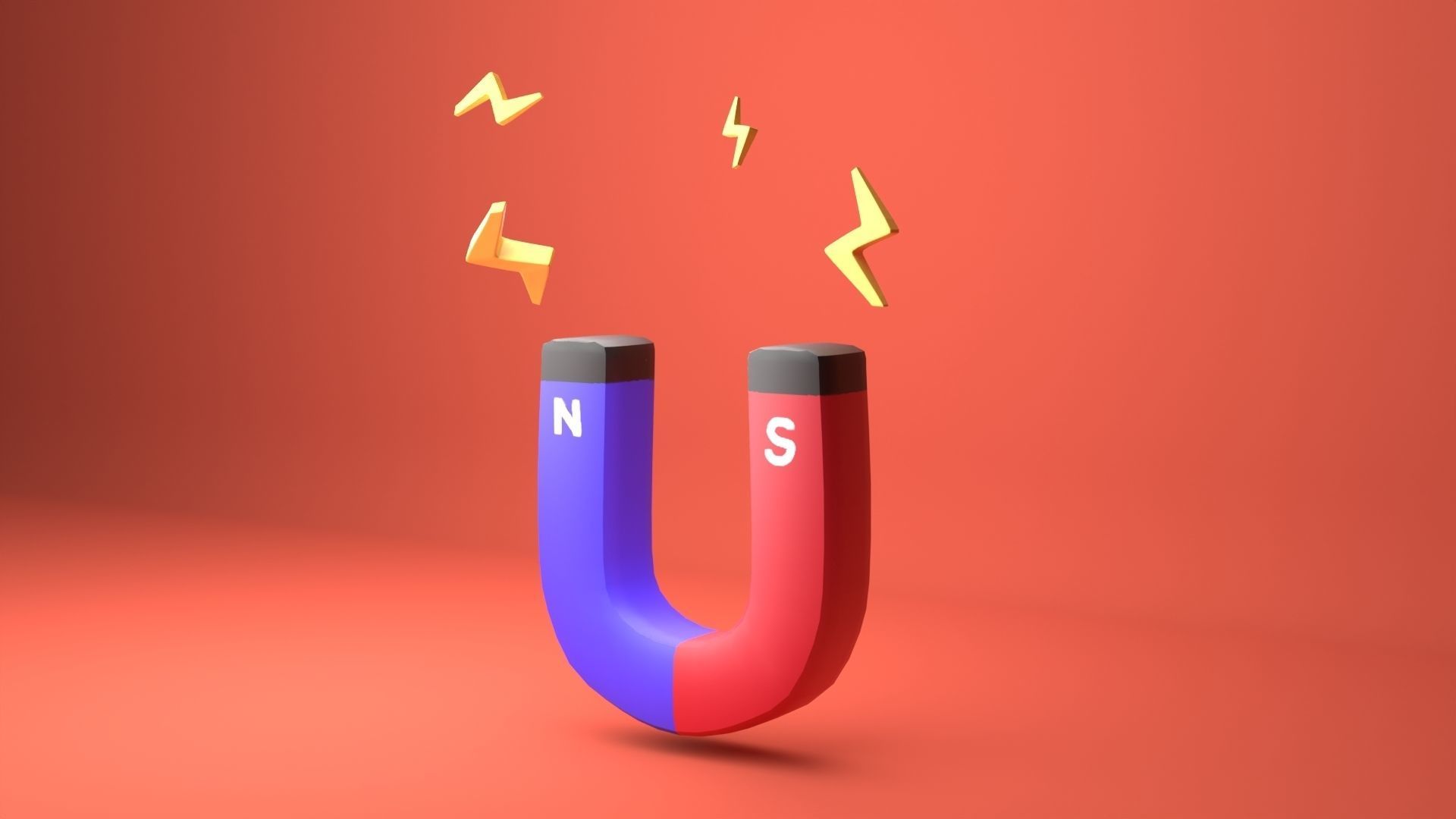 Magnet free 3D model | CGTrader