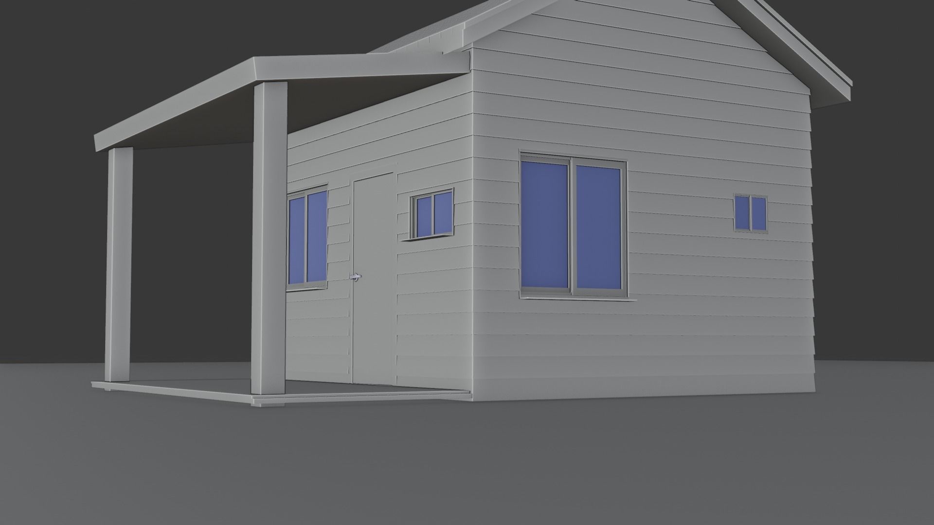Small cozy house free 3D model | CGTrader