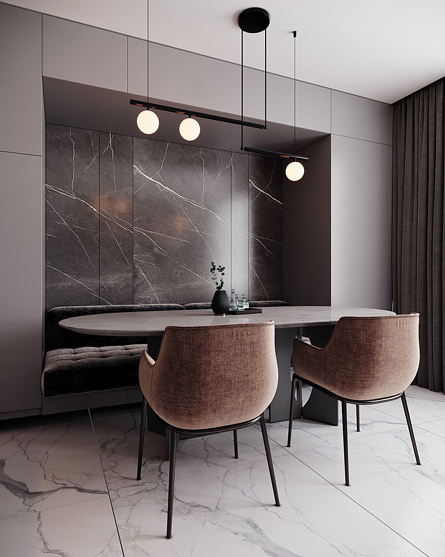 Escena interior modelo 3d max y corona render 3D model rigged | CGTrader