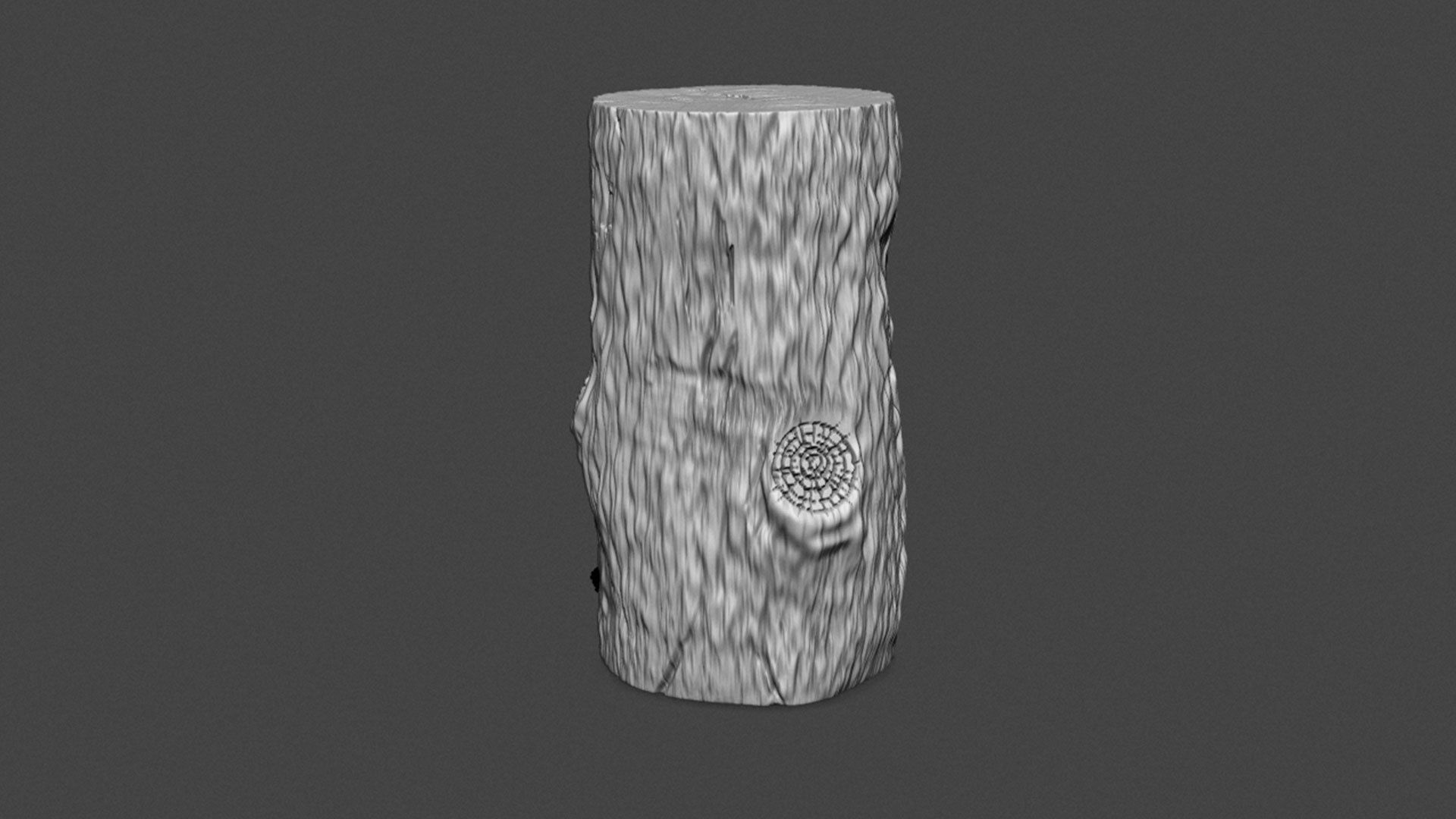 Large Round Log 3D model 3D printable | CGTrader