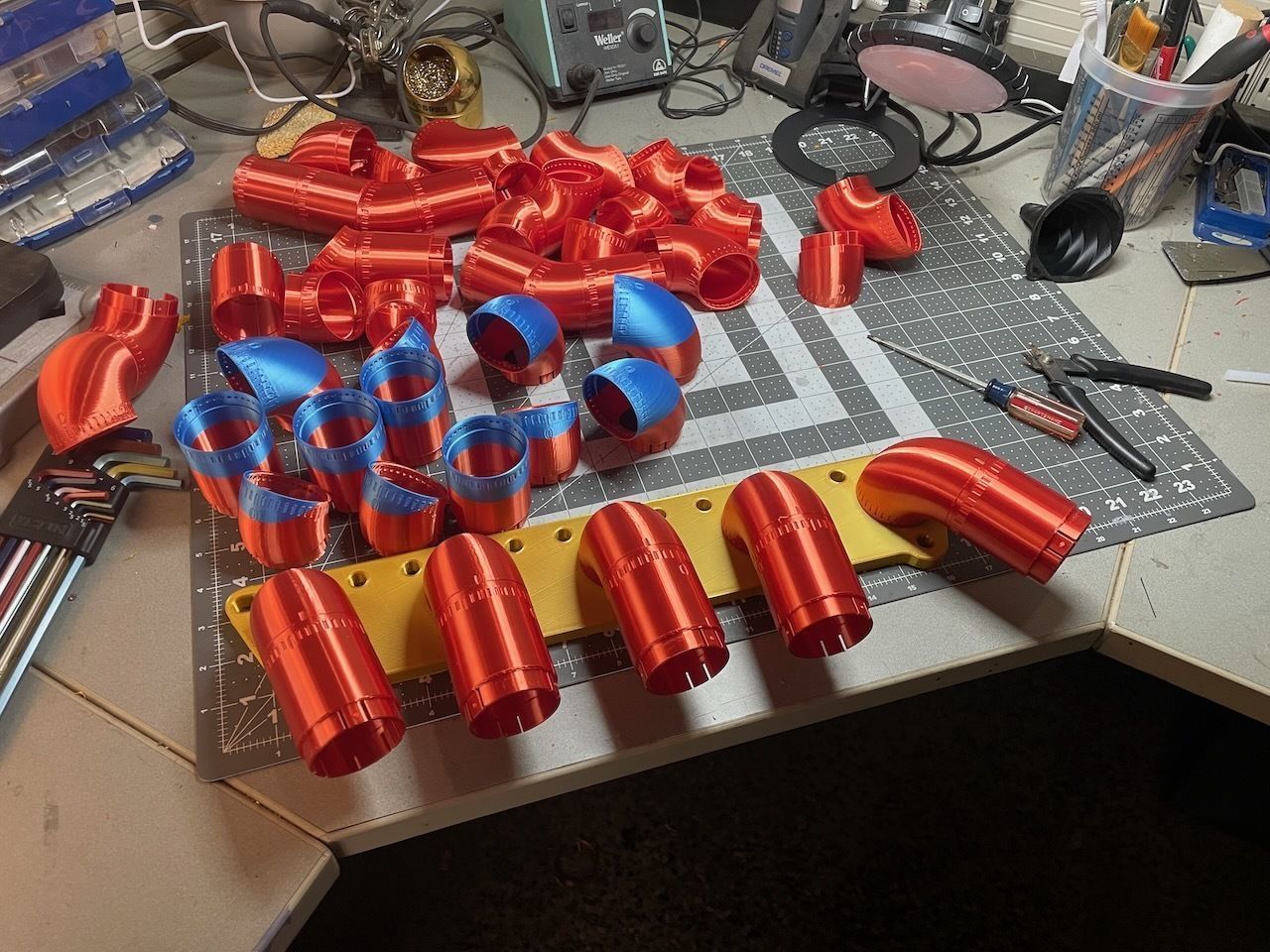 Universal Exhaust Header Design Tool with angle detents 3D model 3D ...