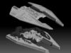 Old Dark Fury Interceptor with Interior 3D model 3D printable | CGTrader