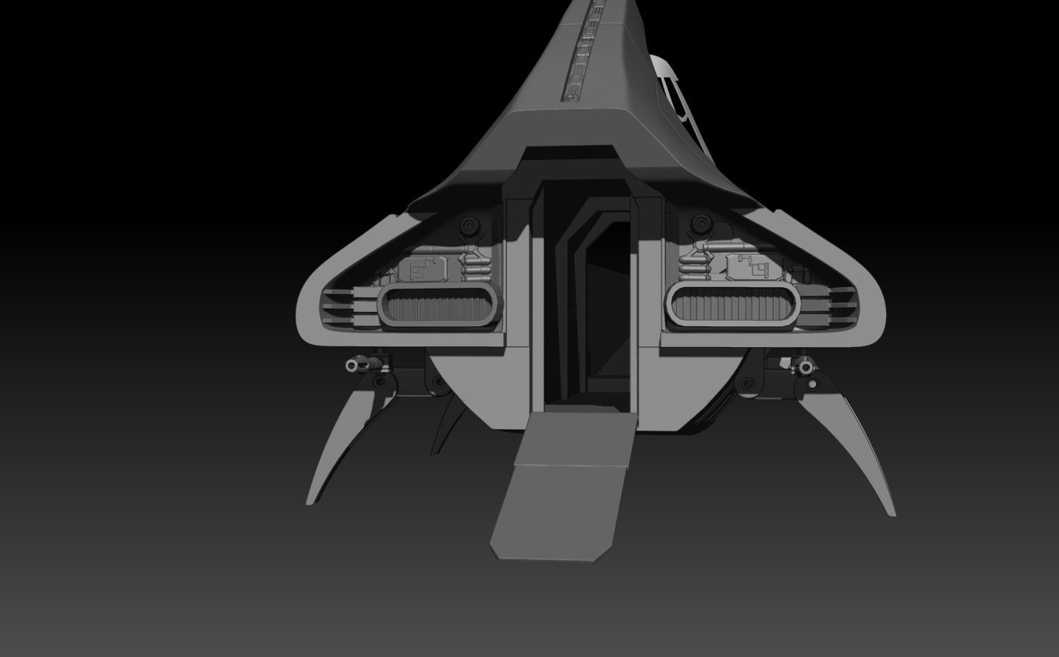 Rebels Phantom 2 Shuttle 3D model 3D printable | CGTrader