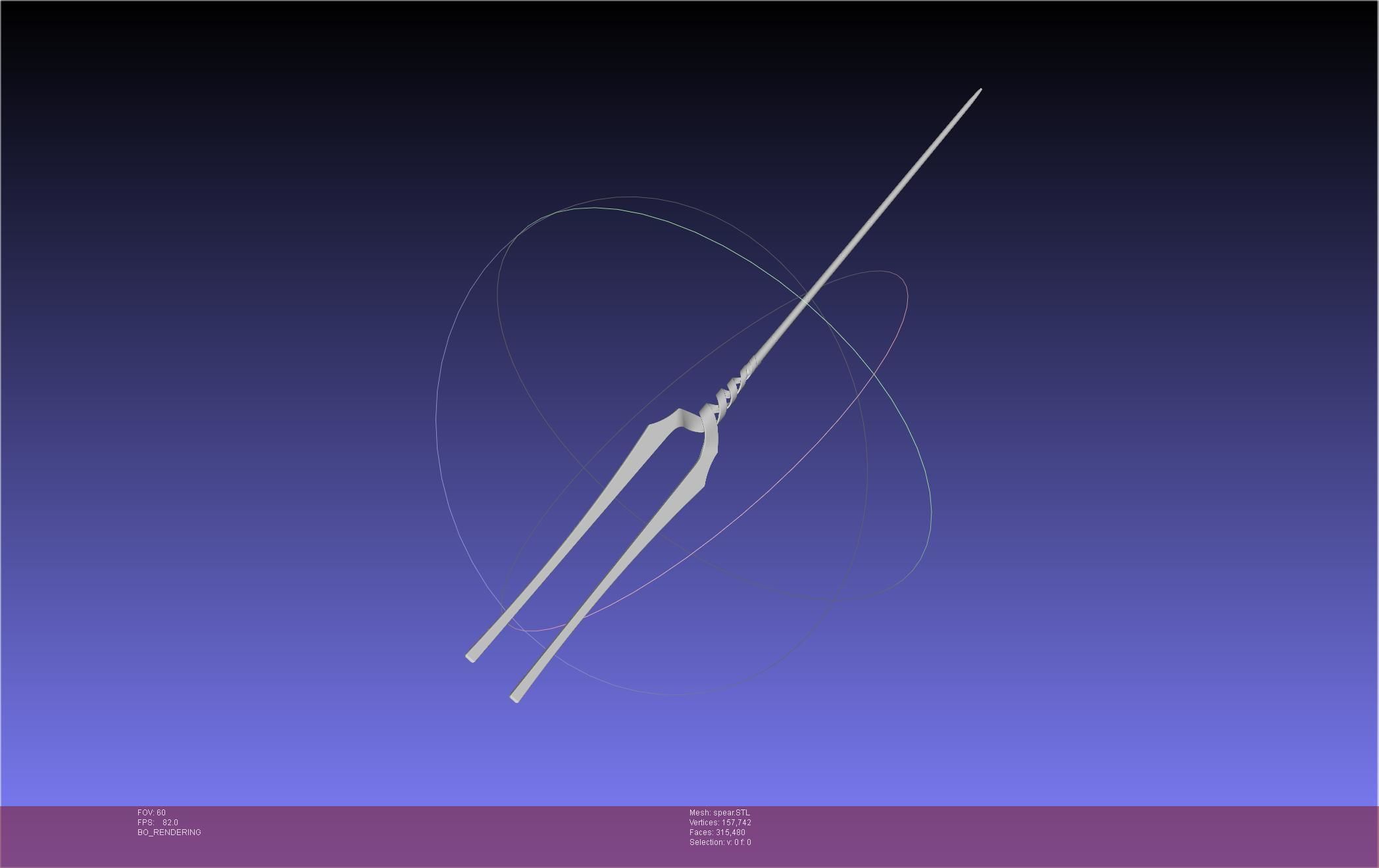 Evangelion Spear Of Longinus Assembly 3D model 3D printable | CGTrader