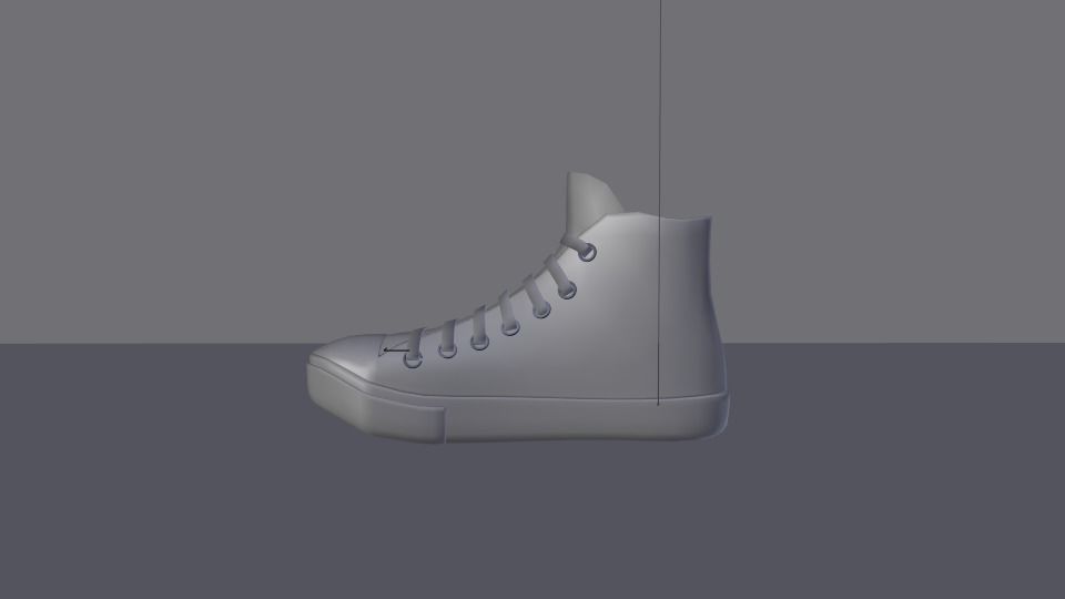 simple shoe free 3D model | CGTrader